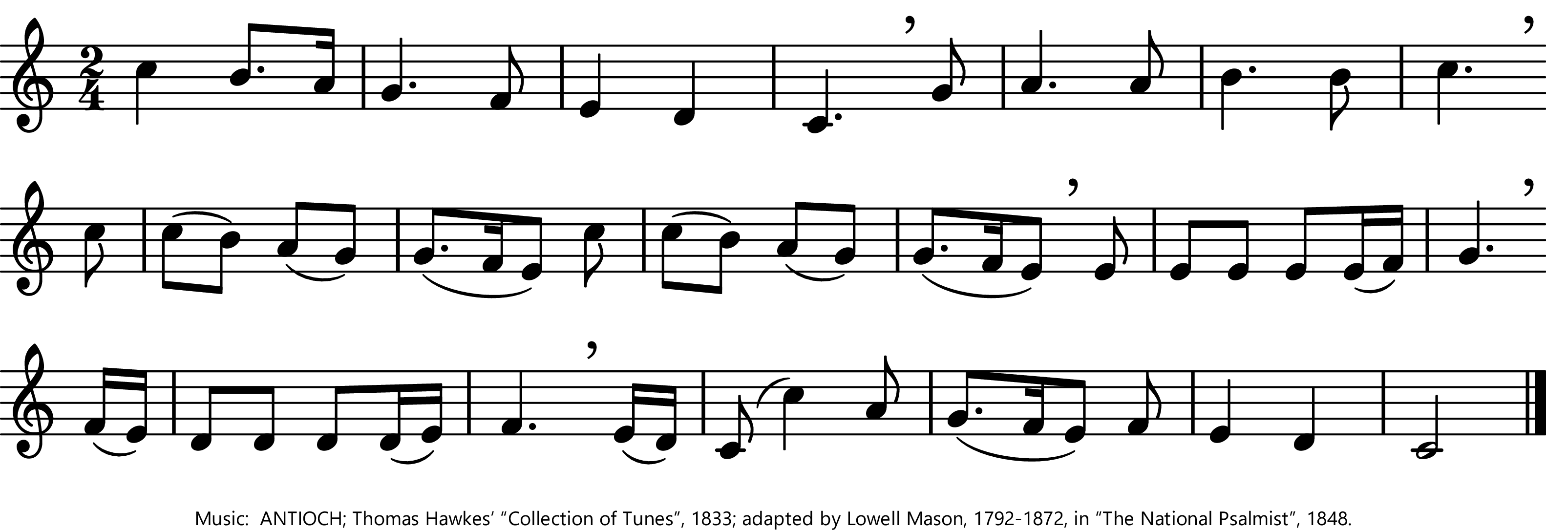 Hymn Tunes: Alphabetical List